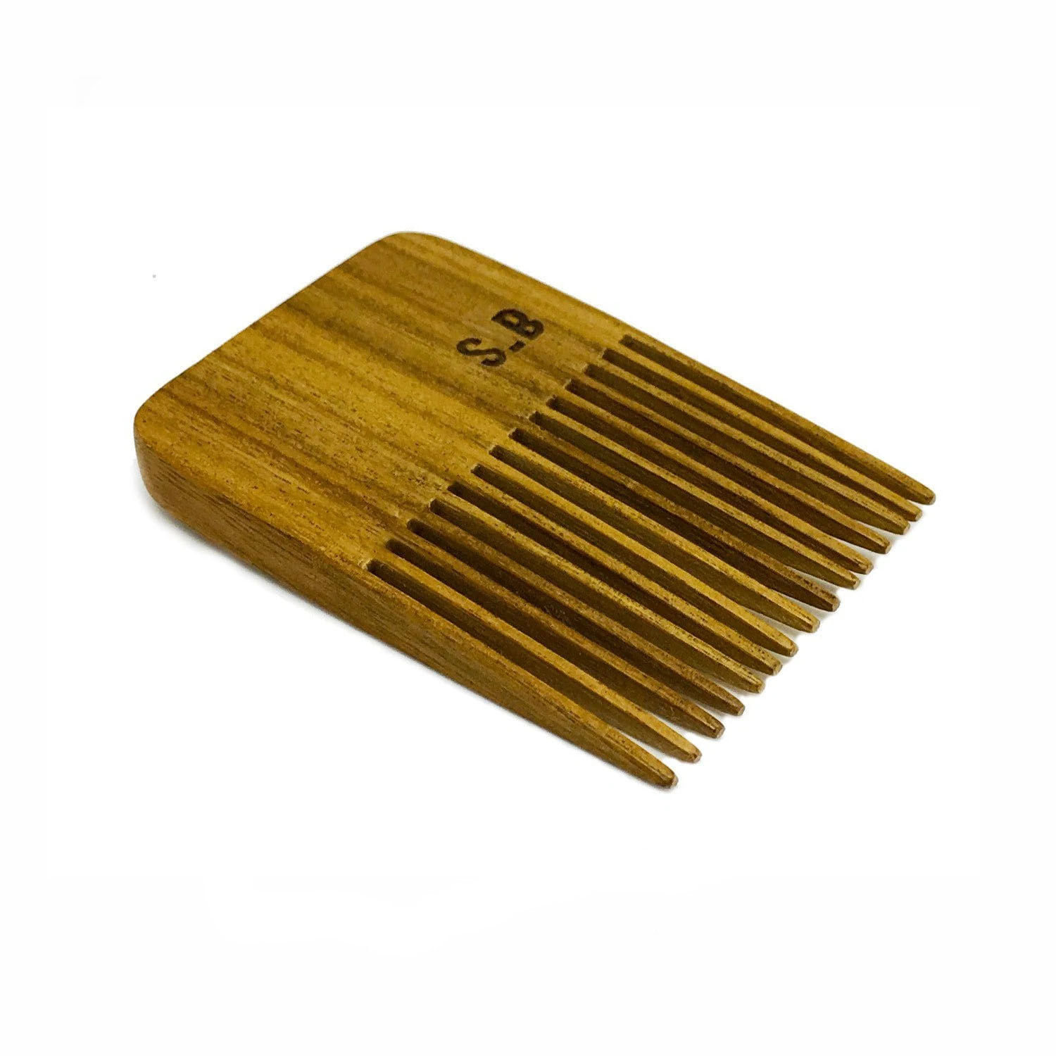 Pente de Madeira Sobrebarba - Garfo - Sobrebarba