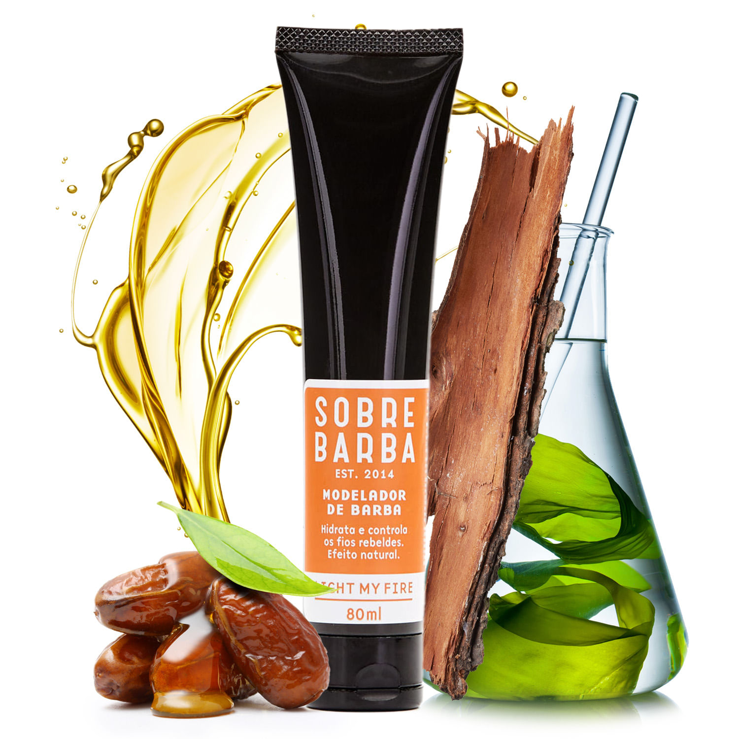 Modelador de Barba Sobrebarba - Light my Fire 80ml - Sobrebarba